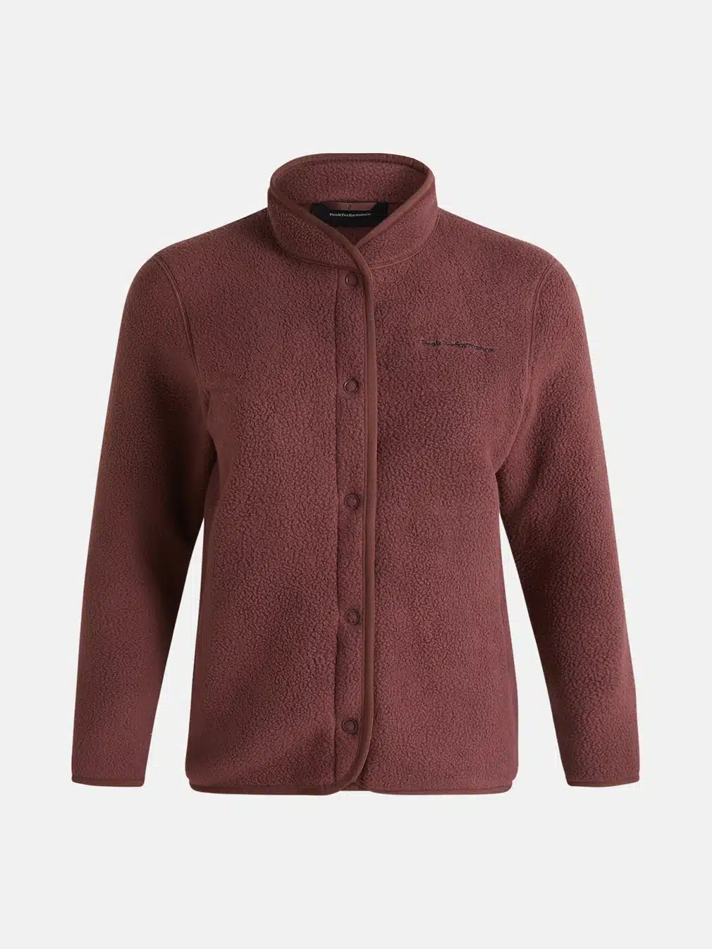 Peak Performance Fleece Snap Cardigan Women Sapote - Aukia