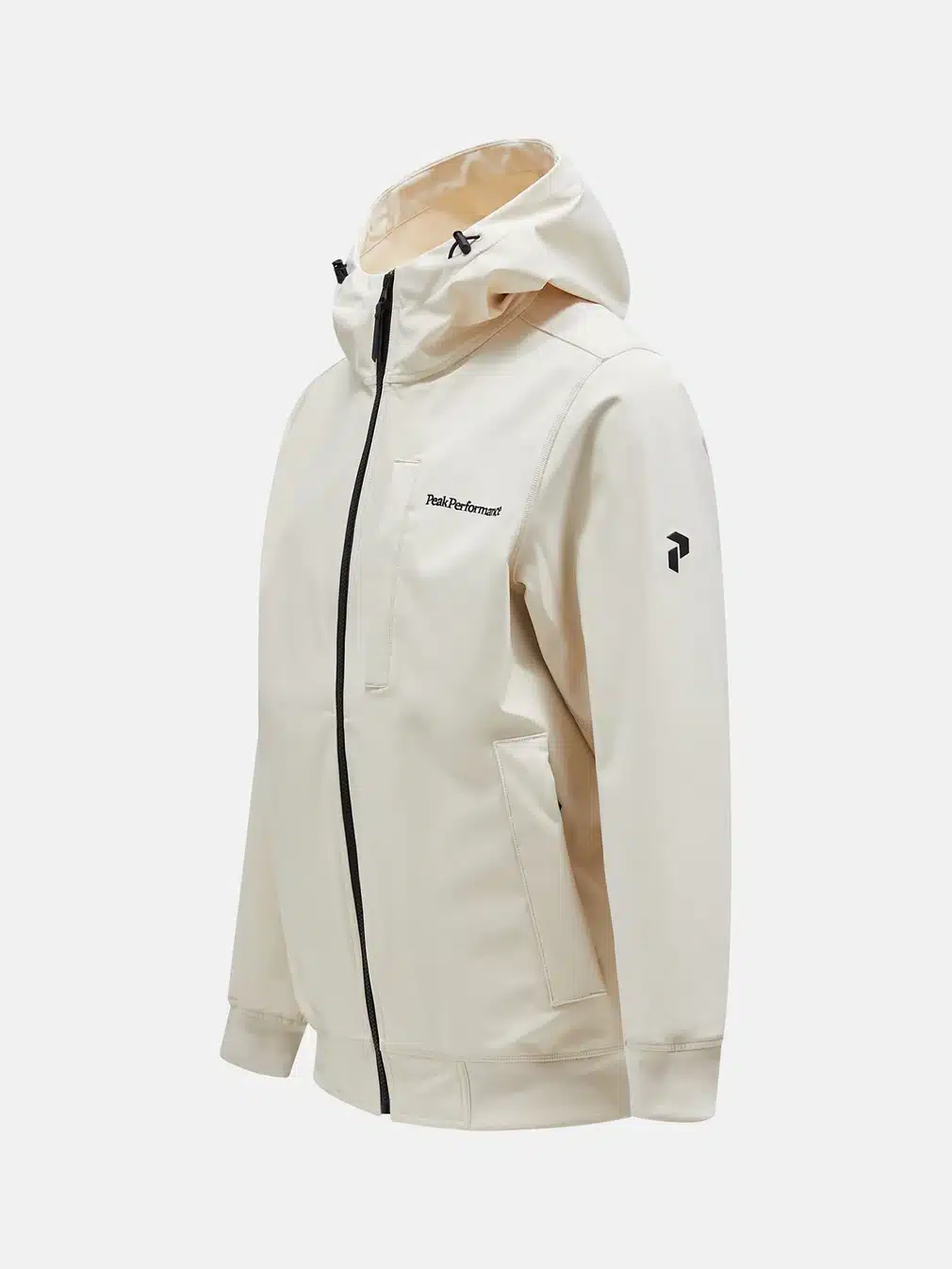 Peak Performance Softshell Hood Jacket Men Sand Fog - Aukia
