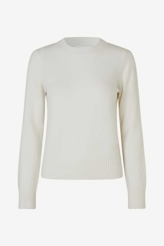 Samsoe & Samsoe Charlotte Knit Sweater Arctic Wolf - Aukia