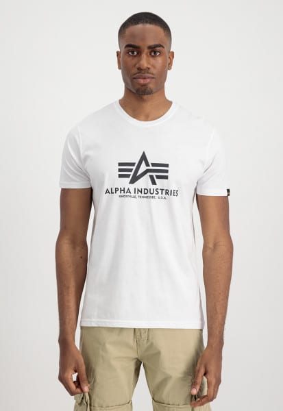 Alpha Industries Basic T 2 Pack Black/White - Aukia