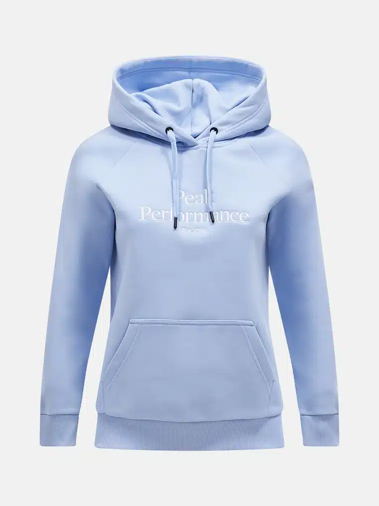Peak Performance Original Hood Women Amity Blue - Aukia
