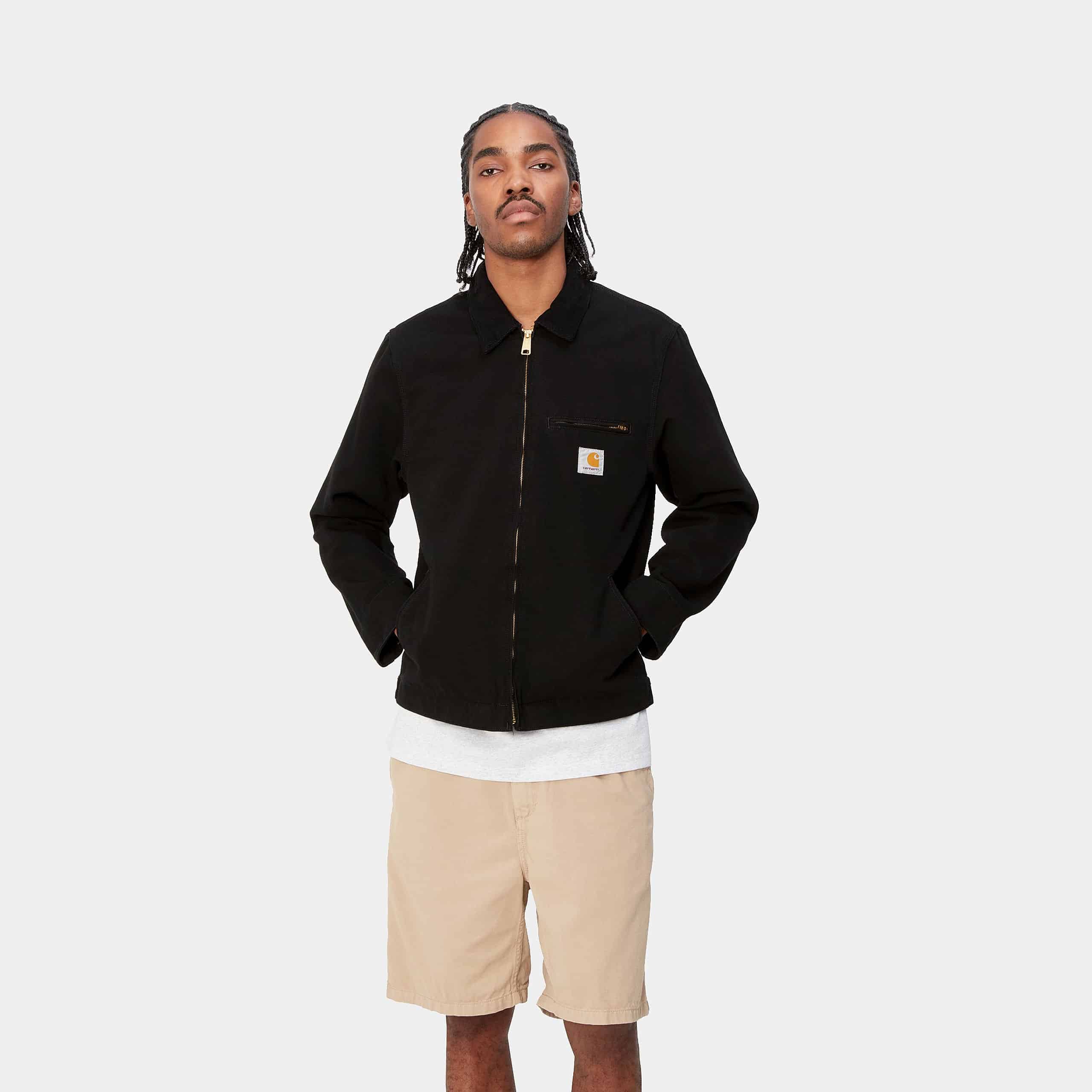 Carhartt WIP OG Detroit (Summer)Jacket Black - Aukia